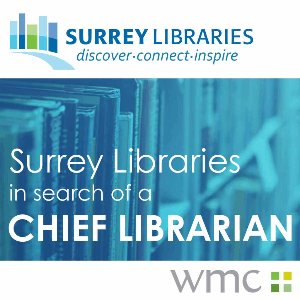 Chief Librarian - Surrey Libraries | Western Management Consultants